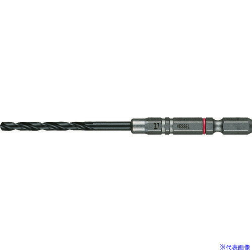 オレンジブック トラスコ中山　TRUSCOVESSEL クッションドリル鉄工用AMD 3.7mm 〔品番:AMD3.7〕[ 注番:3037282]特長●樹脂リングが芯振れ・ガタつきを抑制し、正確な穴あけを実現します。●芯振れ激減で高速穴あけ...