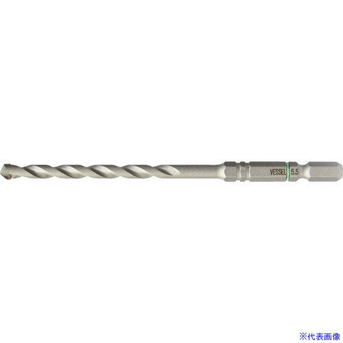 オレンジブック トラスコ中山　TRUSCOVESSEL クッションドリルコンクリート用ACD 5.5mm 〔品番:ACD5.5〕[ 注番:3039935]特長●モルタル・ブロック・レンガ・ALC・石こうボードなどの穴あけ、プラグアンカー挿入...
