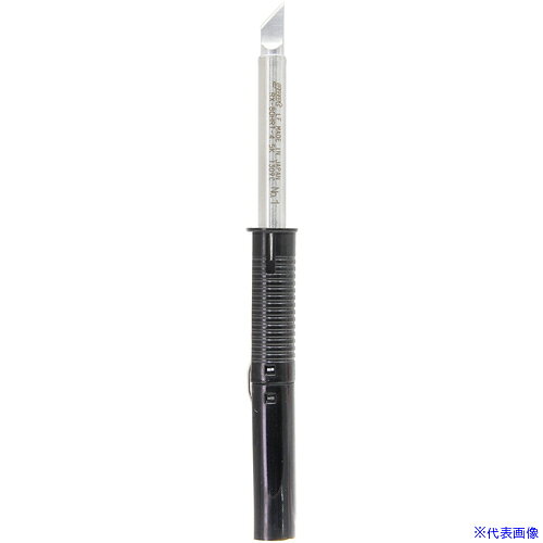 オレンジブック トラスコ中山　TRUSCOグット 替こて先 4.5K (1本=1PK) 〔品番:RX80HRT4.5K〕[ 注番:3059774]特長仕様●適合機種：RX-802、822、852AS●コテ先名称：W4.5ナイフ型●品名：替え...