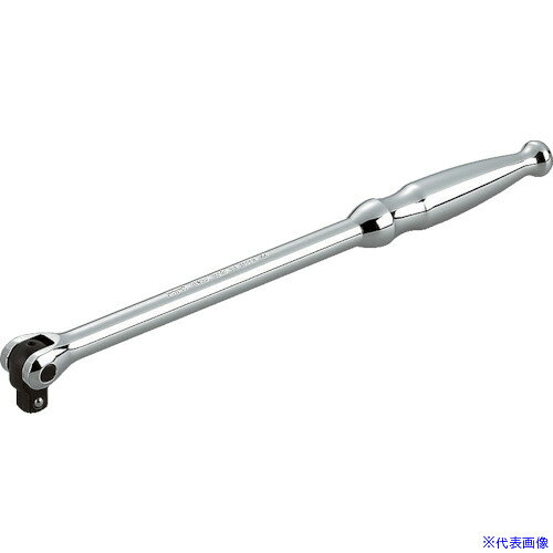オレンジブック トラスコ中山　TRUSCOKTC 12.7sq.スピンナハンドル 差込角12.7mm 全長400mm 〔品番:BS4E〕[ 注番:3075656]特長●強靭・ロング設計で力がかけやすくなっています。●ジョイント部は首倒れせず...