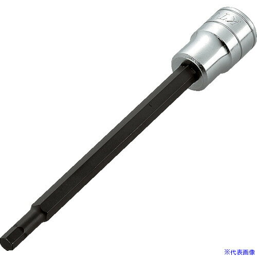オレンジブック トラスコ中山　TRUSCOKTC 9.5sq.ロングヘキサゴンビットソケット5mm 〔品番:BT305L〕[ 注番:3077667]特長●ビット部は差込式で交換が可能です。●ロングタイプです。●差込角側は応力の集中を防ぐパワ...