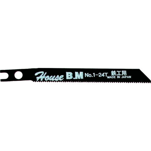 オレンジブック トラスコ中山　TRUSCOハウスB.M 兼用ジグソー替刃 10枚入り 鉄工用 NO124 〔品番:N0124〕[ 注番:3092330]特長●ビス止方式ジグソーメーカーに取り付け可能シャンクです。●ビス止方式ジグソーメーカー...