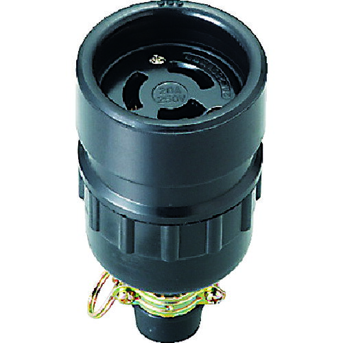 オレンジブック トラスコ中山　TRUSCO明工 引掛防水コネクターボデー3P 〔品番:MH2633〕[ 注番:3096084]特長●結線は圧着端子と当社独自の挟み込み接続ができます。●ケーブル・コード挿入孔は薄いゴム被膜があるので防水性に優...
