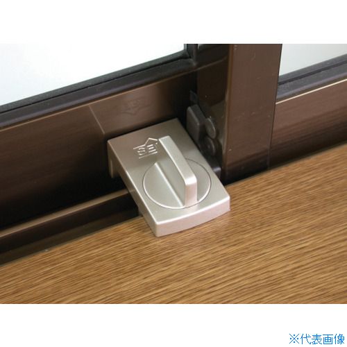オレンジブック トラスコ中山　TRUSCOHINAKA スタンダード戸じまりくん 〔品番:158SL〕[ 注番:3106209]特長●窓枠に取り付け、防犯効果を高めます。仕様●色：シルバー●本体寸法(mm)縦×横×奥行：55×36×41●取...