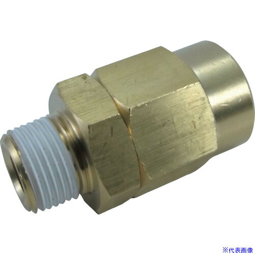 オレンジブック トラスコ中山　TRUSCOチヨダ ホースニップル 11mm・R3/8 〔品番:H113M〕[ 注番:3138151]特長●袋ナットによる締め込み式ですのでホースバンド等による締め付けより確実です。●ホース内空気流量を最大限活...