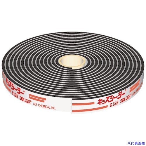 オレンジブック トラスコ中山　TRUSCOAOI キッスシーラー1401 10×40mm 10m×2巻 〔品番:KS104〕[ 注番:3217057]特長●有料道路の料金所等、目地カッターが使用できない場所で有効な成形目地材です。用途●コン...