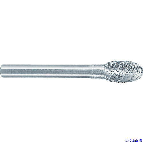 オレンジブック トラスコ中山　TRUSCOスーパー スーパー超硬バー シャンク径6mm(卵型)シングルカット(刃径:12.7) 〔品番:SB6C03S〕[ 注番:3217591]特長●独自開発の刃形状により、高速回転使用時にバーが不用意に被...
