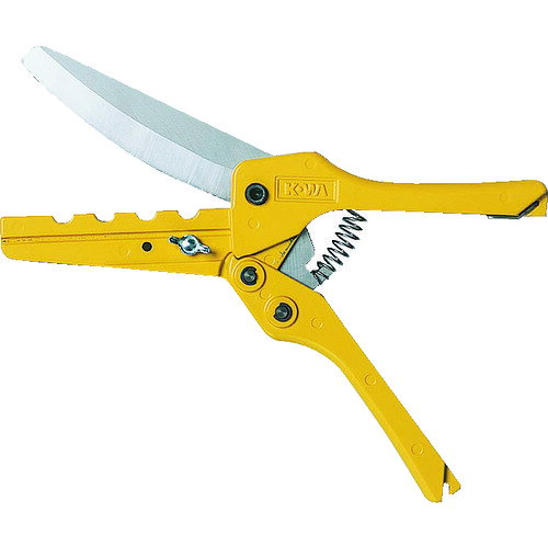 オレンジブック トラスコ中山　TRUSCOKOWA バーディーカッター 〔品番:KC100〕[ 注番:3220818]特長●刃部を硬質および軟質プラスチックの切断に最適な形状としたプラスチック切断用ツールです。用途●配線ダクト、端子台カバー...