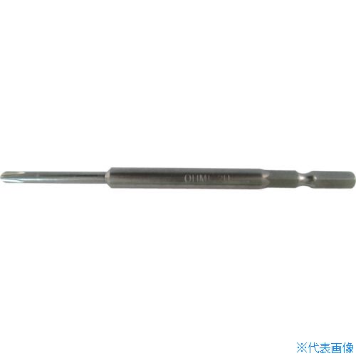 オレンジブック トラスコ中山　TRUSCO近江 六角5 溝14差込 +2 全長100 段付φ3.5x30 〔品番:V1421003.5〕[ 注番:3232115]特長●専用特殊鋼を用いることで靱性を高め、耐久性を向上させています。●標準品の...