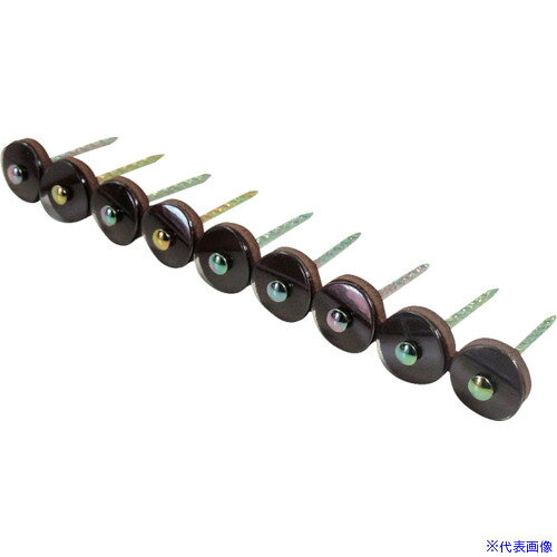 オレンジブック トラスコ中山　TRUSCODAIDOHANT ポリカーボネイト連結傘釘14×38ブロンズ(270本入) 〔品番:00019420〕[ 注番:3234282]特長●ポリカ波板と同じ材質のポリカ亀座を使用しています。●クロメート...
