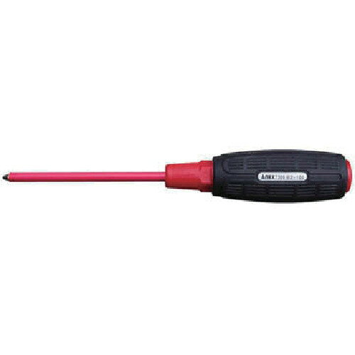 オレンジブック トラスコ中山　TRUSCOアネックス 絶縁ドライバー 刃先+3×軸長150mm 全長278mm 〔品番:72003150〕[ 注番:3253066]特長●狭い作業に適した細軸タイプです。●絶縁チューブは二重で安全設計です。●...