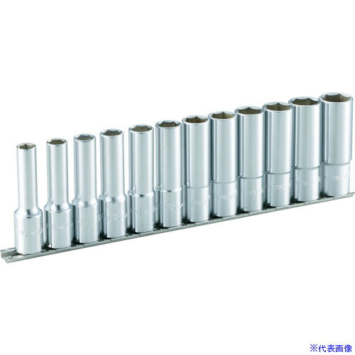 オレンジブック トラスコ中山　TRUSCOTONE ソケットホルダー 差込角12.7mm 差込数12 全長310mm 〔品番:SH412〕[ 注番:3271617]特長●手動用ソケットもピンとOリングが付いたままのインパクト用ソケットもスッ...