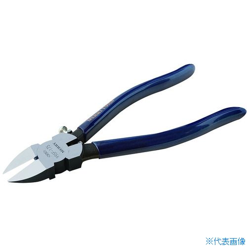 オレンジブック トラスコ中山　TRUSCOメリー 強力プラニッパ(平刃)175mm 〔品番:99SF175〕[ 注番:3273784]特長●太径に適したニッパです。●平刃タイプです。●刃のくい違い防止ストッパー付です。仕様●全長(mm)：1...