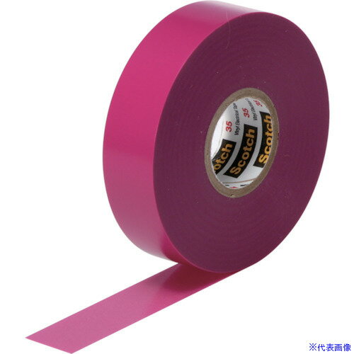 オレンジブック トラスコ中山　TRUSCO3M ビニールテープ 35 紫 19mmX20m 〔品番:35VIO〕[ 注番:3276538]特長●鉛フリータイプです。●高温環境における使用が可能です。●紫外線による耐色性に優れています。●柔軟...