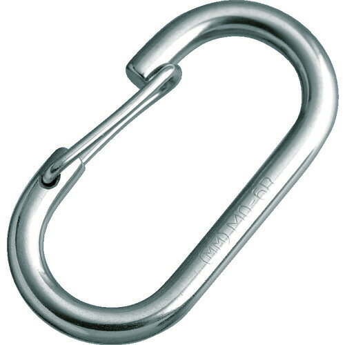 オレンジブック トラスコ中山　TRUSCOTRUSCO O型フック ステンレス製 5mm (1個＝1袋) 〔品番:TOF5R〕[ 注番:3286207]特長●シンプルな形状で、引っかかる部分がないため、ロープの傷みを防ぎ、手軽に使用できます...