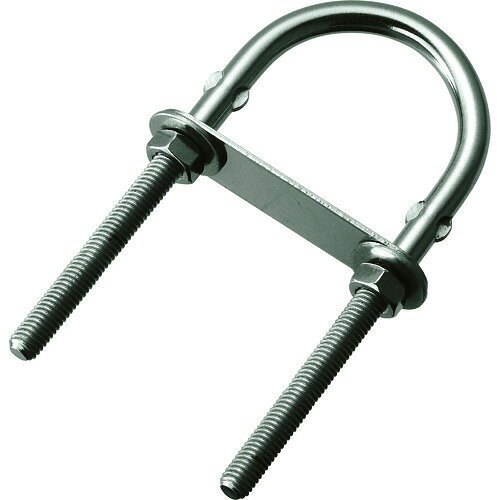 オレンジブック トラスコ中山　TRUSCOTRUSCO Uボルト ステンレス製 5mm (1個＝1袋) 〔品番:TUB5〕[ 注番:3288307]特長●壁面・床面・地面への固定金具です。用途●チェーン・ワイヤ・ロープの端末金具として。仕様...