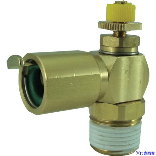 オレンジブック トラスコ中山　TRUSCOチヨダ タッチHスピードコントローラα(金属)メーターアウト8mm・R3/8 〔品番:C803SCHO〕[ 注番:3307794]特長●ストッパー部分への溶接スパッタの付着を防止するスリーブ付溶接治...
