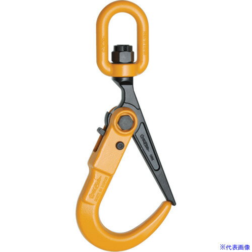 オレンジブック トラスコ中山　TRUSCOスーパー スーパーロックフック(スイベル付)容量:3ton 全長:405mm 〔品番:SLH3S〕[ 注番:3321045]特長●スイベルアイ付で、ワイヤロープなどのより戻しがスムーズで敷鉄板などの...