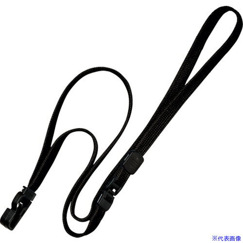 オレンジブック トラスコ中山　TRUSCOOP ループクリップ フック式 10本 黒 〔品番:NX26BK〕[ 注番:3350727]特長●名札ケースの紛失を防ぐフック式でセキュリティー性もUPします。●会社、イベント等でのご使用に最適です...