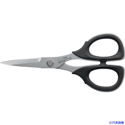 オレンジブック トラスコ中山　TRUSCO貝印刃物 7150 小バサミ 150MM 〔品番:7150〕[ 注番:3359862]特長●独自の刃付けにより、圧倒的かつ繊細でスムーズな切れ味です。●厚地の布から薄地の布までスムーズに切れます。●...