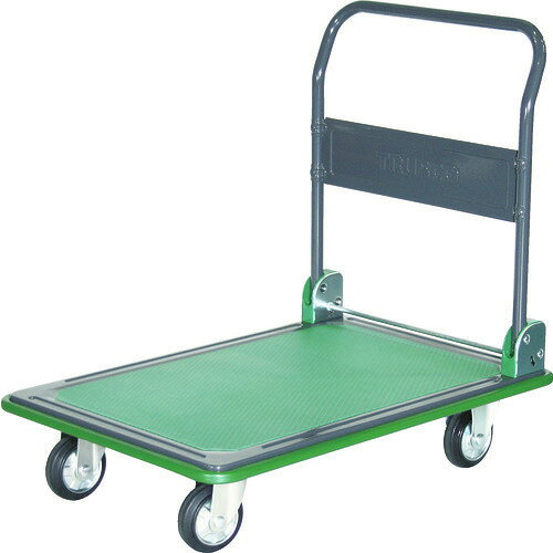オレンジブック トラスコ中山　TRUSCOTRUSCO ハイグレード運搬車 折りたたみ式 946X646 〔品番:301EBN〕[ 注番:3364038]特長●ハンドルが折りたためることで、使用しない時は積み重ねて保管でき、持運びもできる台...