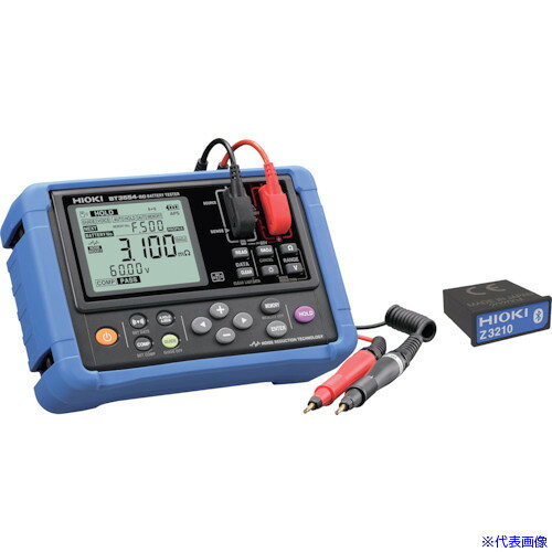 オレンジブック トラスコ中山　TRUSCOHIOKI バッテリテスタワイヤレスセット BT3554−91 〔品番:BT355491〕[ 注番:3367023]特長●測定記録音声ガイドでUPSや鉛蓄電池の劣化診断を効率化できます。用途●バッテ...