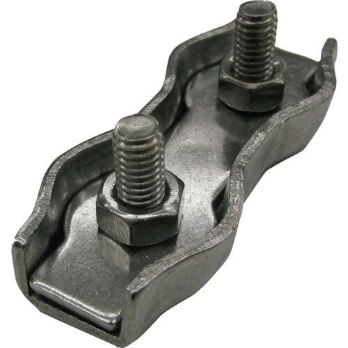 オレンジブック トラスコ中山　TRUSCO水本 ダブルワイヤークリップ 使用ロープ径3mm 〔品番:A2643〕[ 注番:3367984]特長●ワイヤを現場加工できます。用途●ワイヤロープの端末加工に。仕様●適合ロープ径(mm)：3.0●ね...