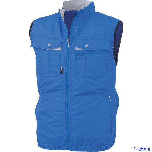 オレンジブック トラスコ中山　TRUSCOXEBEC 空調服テクノクリーンDEベストXE98023−40−L ブルー 〔品番:XE9802340L〕[ 注番:3369835]特長●汚れと臭いを抑制する空調服です。用途●高温多湿の場所や作業全...