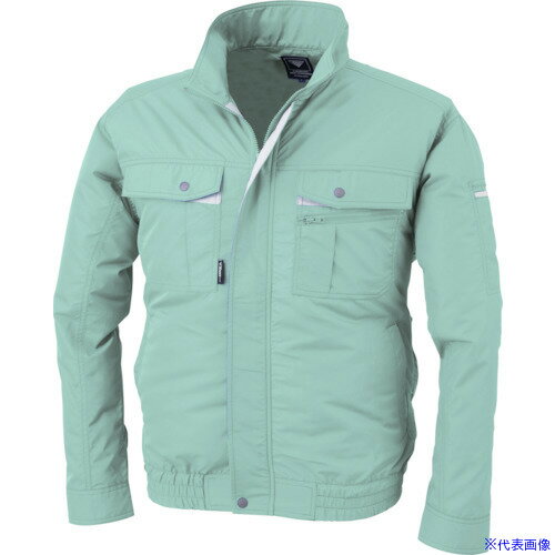 オレンジブック トラスコ中山　TRUSCOXEBEC 空調服テクノクリーンDE長袖ブルゾンXE98021−61−4L モスグリーン 〔品番:XE98021614L〕[ 注番:3369884]特長●汚れと臭いを抑制する空調服です。用途●高温多...