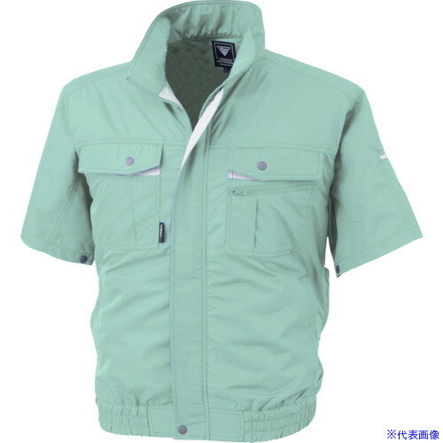 オレンジブック トラスコ中山　TRUSCOXEBEC 空調服テクノクリーンDE半袖ブルゾンXE98022−61−LL モスグリーン 〔品番:XE9802261LL〕[ 注番:3373001]特長●汚れと臭いを抑制する空調服です。用途●高温多...