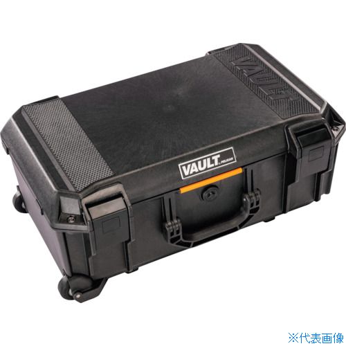 オレンジブック トラスコ中山　TRUSCOPELICAN V525 ヴォールトローリングケース ディバイダー付 〔品番:VCV5250040BLK〕[ 注番:3378270]特長●伸縮ハンドルとキャスター付で持ち運びが簡単です。●一般的な航...