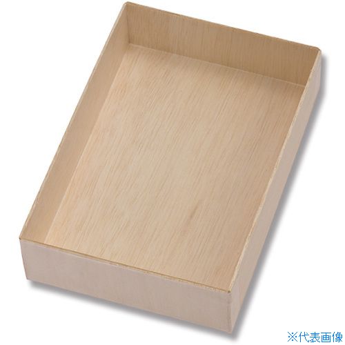 オレンジブック トラスコ中山　TRUSCOHEIKO ふぁるかたぼっくす 本体 1合 111×162 50個入り 〔品番:004250030〕[ 注番:3418639]特長●ファルカタ材という早生樹を使用した食品箱です。●CO2等の温室効果...
