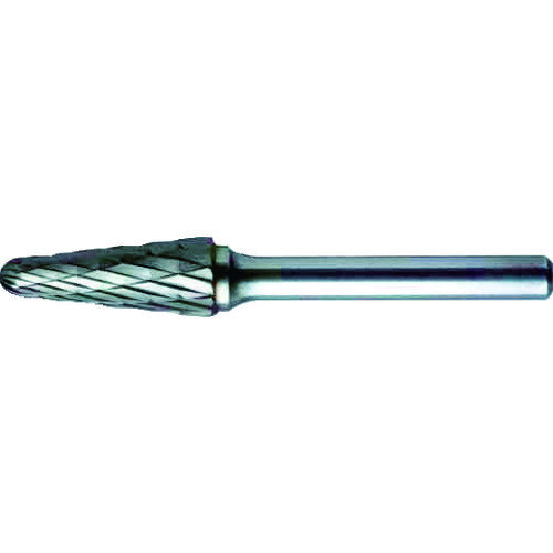 オレンジブック トラスコ中山　TRUSCOMRA 超硬バー HDシリーズ 形状:テーパー先丸(クロスカット) 刃長27.0mm 〔品番:HD7C10〕[ 注番:3422755]特長●ステンレス切削用に開発した、摩耗や欠けの発生しにくい超硬材...