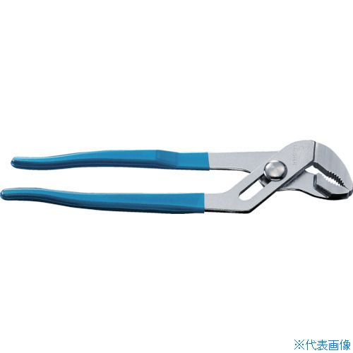 オレンジブック トラスコ中山　TRUSCOロブテックス ウォーターポンププライヤー“ポンプラスケルトン ブルー 252mm 〔品番:WP250HB〕[ 注番:3426190]特長●ウォーターポンププライヤーのスケルトングリップタイプです。●...