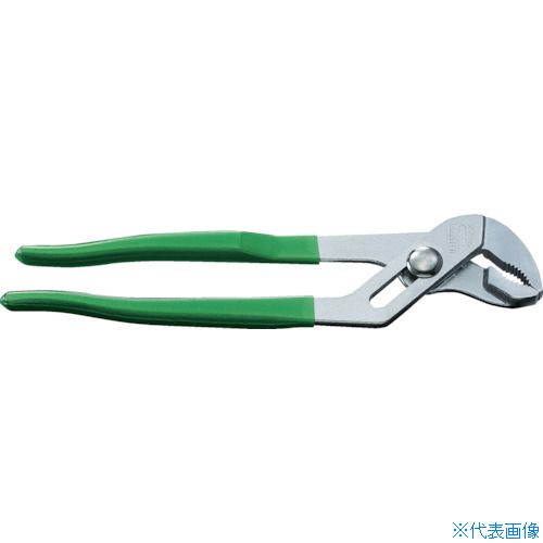 オレンジブック トラスコ中山　TRUSCOロブテックス ウォーターポンププライヤー“ポンプラスケルトン グリーン 252mm 〔品番:WP250HG〕[ 注番:3426203]特長●ウォーターポンププライヤーのスケルトングリップタイプです。...
