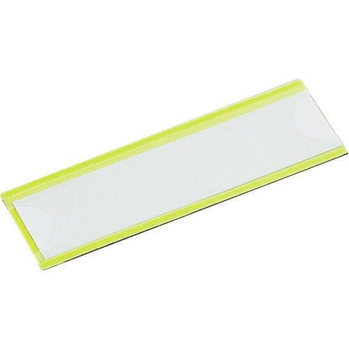 オレンジブック トラスコ中山　TRUSCOTRUSCO マグネット式見出しプレート 40X110 黄 10枚入 〔品番:MGP40X110Y〕[ 注番:3445232]特長●マグネットでピッタリとくっつく見出しプレートです。●切り込みがつい...