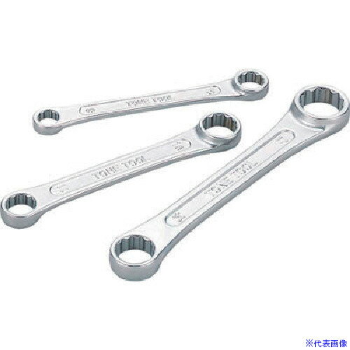 オレンジブック トラスコ中山　TRUSCOTONE ショートめがねレンチ(ストレート) 10X12mm 〔品番:M031012〕[ 注番:3448541]特長●高さ制限のある狭い箇所や作業スペースが狭い箇所に最適です。●めがね部は12角なの...