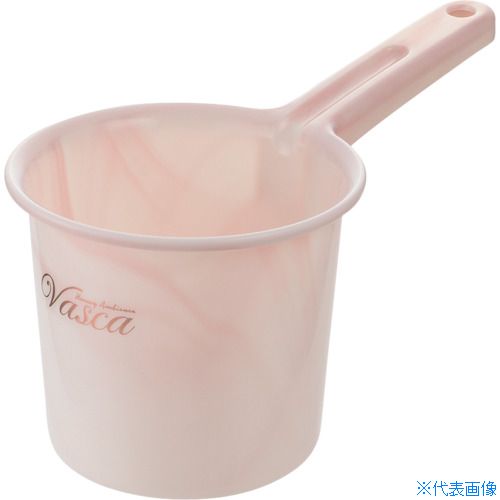 オレンジブック トラスコ中山　TRUSCOリッチェル バスカHA手おけ 〔品番:130011〕[ 注番:3449727]特長●浴室の壁面の色や素材感に合わせて、トータルコーディネートできます。仕様●色：ピンク●幅(mm)：145●奥行(mm...