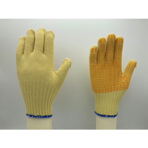 オレンジブック トラスコ中山　TRUSCO赤尾 ケブラー(R)編手袋AKV7GP−M 〔品番:AKV7GPM〕[ 注番:3479470]特長●厚手タイプの耐切創手袋です。●すべり止め効果があります。用途●金属加工。仕様●色：イエロー●サイズ...