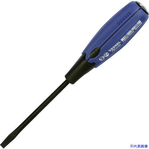 オレンジブック トラスコ中山　TRUSCOVESSEL スーパークッション貫通ドライバー 730 −6×100 〔品番:7306100〕[ 注番:3513815]特長●手のひらに合わせてグリップ形状が変化する新開発ゲル入りグリップです。●ハ...