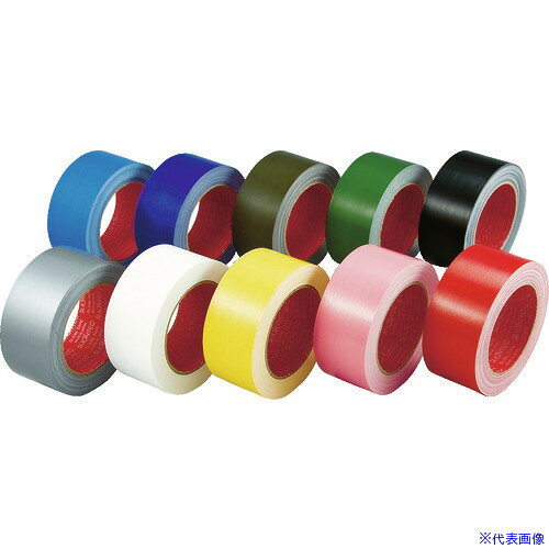 オレンジブック トラスコ中山　TRUSCOSLIONTEC カラー布粘着テープ50mm ホワイト 〔品番:339000WH0050X25〕[ 注番:3518795]特長●鮮やかな色合いで用途に応じた使い分けが可能です。仕様●色：ホワイト●幅...