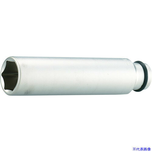 オレンジブック トラスコ中山　TRUSCOTONE インパクト用超ロングソケット 対辺寸法17mm 全長150mm 〔品番:4NV17L150〕[ 注番:3566676]特長●外観品質と防錆力の向上を図った無電解メッキ仕様のインパクト用ソケ...