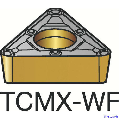 オレンジブック トラスコ中山　TRUSCOSANDVIK コロターン107 旋削用ポジチップ(120) 1115 〔品番:TCMX090204WF〕[ 注番:3585794]特長●シャープな切れ刃と超微粒子母材に密着、高い高温硬度と優れた耐...