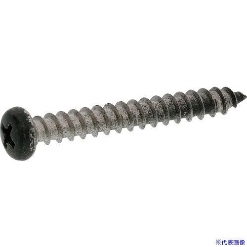 オレンジブック トラスコ中山　TRUSCOSUNCO 頭部ブラック ステン(+)Aナベ 3×16 (120本入) 〔品番:2002000000300160B0120P〕[ 注番:3592722]特長●A種のタッピングネジです。仕様●寸法(m...