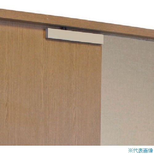 オレンジブック トラスコ中山　TRUSCODAIKEN 引戸引き込み装置 エコキャッチ 外付けタイプ ゴールド 〔品番:ECK07G〕[ 注番:3602915]特長●扉が閉まる際、70mm手前からブレーキ機能によりゆっくり閉まるので、「バタ...