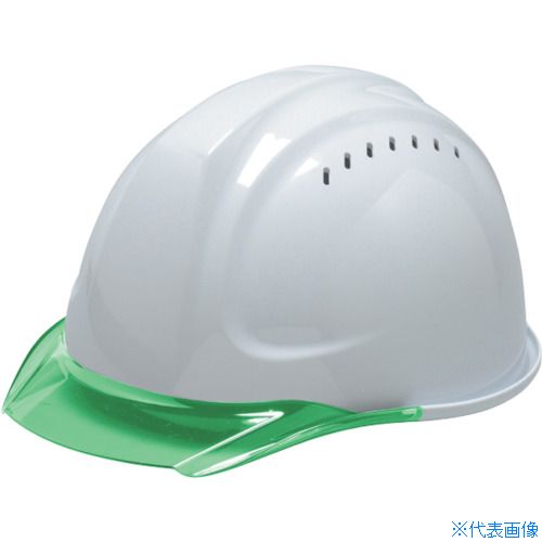 オレンジブック トラスコ中山　TRUSCODIC SYA−CVエアロメッシュ 白/グリーン HA2内装 KP付 〔品番:SYACVHA2EMKPWG〕[ 注番:3610625]特長●発泡スチロールに変わり樹脂製の衝撃吸収ライナーを採用しまし...