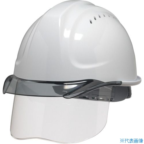 オレンジブック トラスコ中山　TRUSCODIC SYA−CSVエアロメッシュ 白/スモーク SF内装 KP付 〔品番:SYACSVSFEMKPWS〕[ 注番:3610680]特長●発泡スチロールに変わり樹脂製の衝撃吸収ライナーを採用しまし...