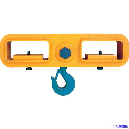 オレンジブック トラスコ中山　TRUSCOスーパー フォークリフト用吊フック 容量:1ton 〔品番:FLH1〕[ 注番:3611655]特長●フォークリフトの爪にセットするだけで、使用できます。取り付けは、固定ボルトを締めるだけで簡単です...