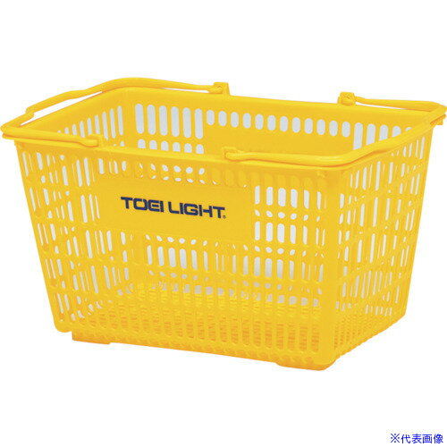 オレンジブック トラスコ中山　TRUSCOトーエイライト トレーナーカゴ(黄) 〔品番:B4395〕[ 注番:3621386]特長●トレーナーカゴ（黄）です。仕様仕様2●色：黄●幅×奥行×高さ(cm)：48.5×33×26.5●容量：31L...