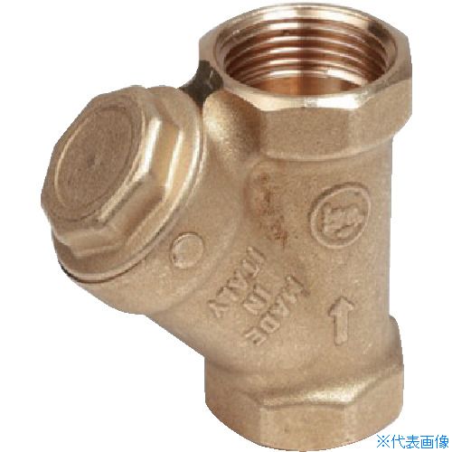 オレンジブック トラスコ中山　TRUSCOGIACOMINI Y型ストレーナ 20A 〔品番:R74AY104〕[ 注番:3624375]特長●点検可能なY型フィルターで、水熱システムにおける流体の分配に適しています。●金属メッシュを採用し...